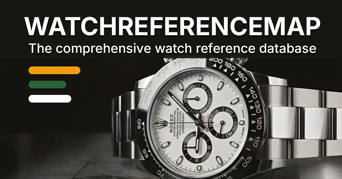 Watch Reference Map — The Visual Watch Database